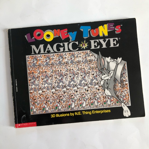 Vintage | Accents | 995 Magic Eye 3d Illusions Book | Poshmark